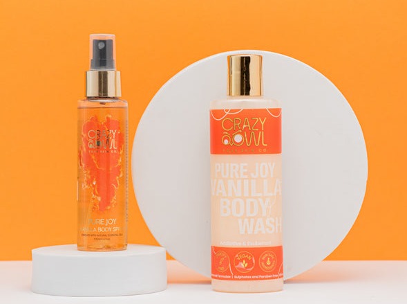 Buy the Best Vanila Flavoured Body Spray & Body Wash – Crazy Owl - Your ...