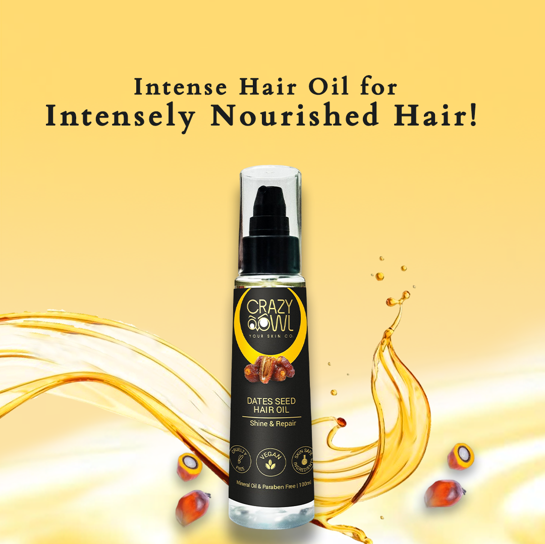 Buy Dates Seed Hair Oil for Ultimate Repair and Shine – Crazy Owl ...