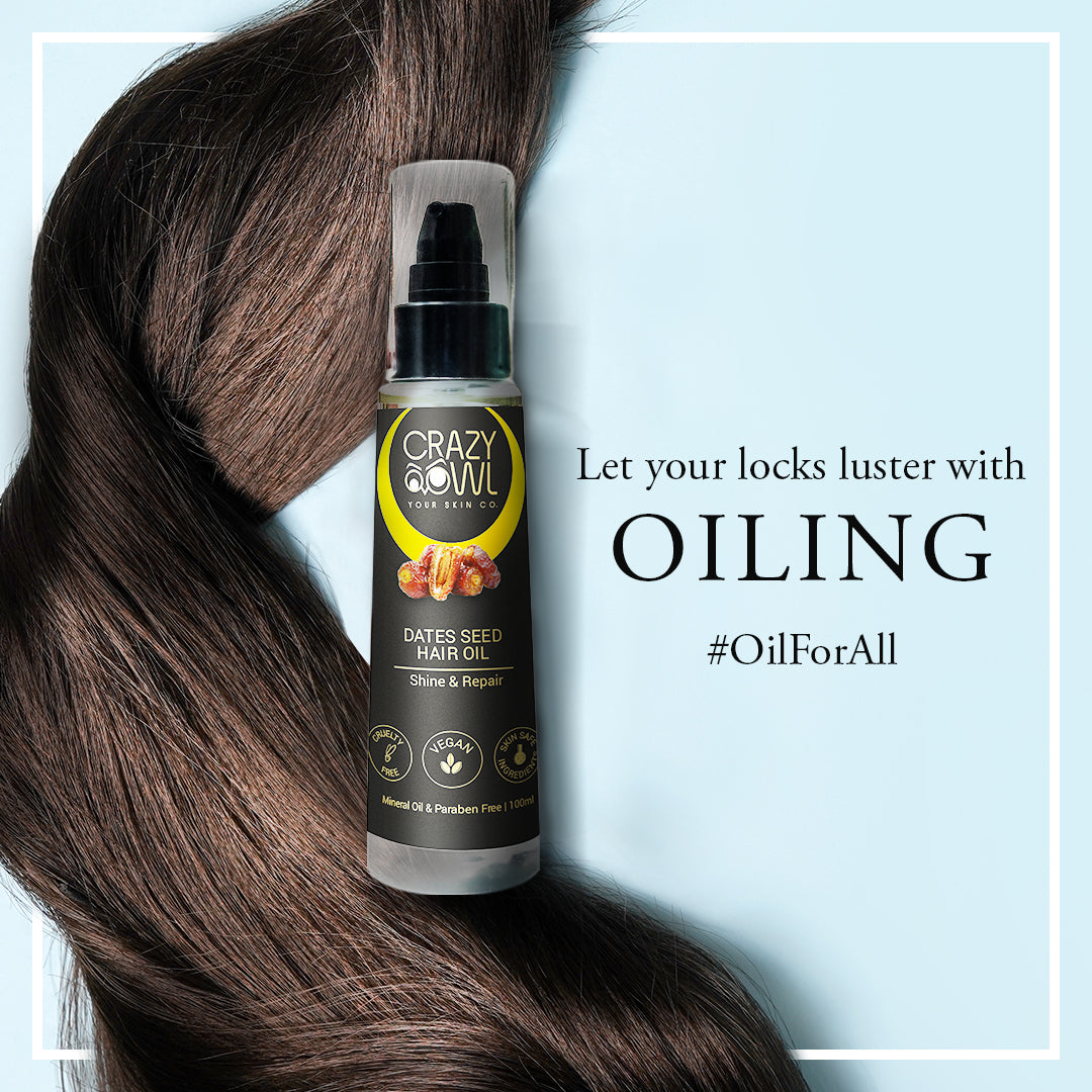 Buy Dates Seed Hair Oil for Ultimate Repair and Shine – Crazy Owl ...