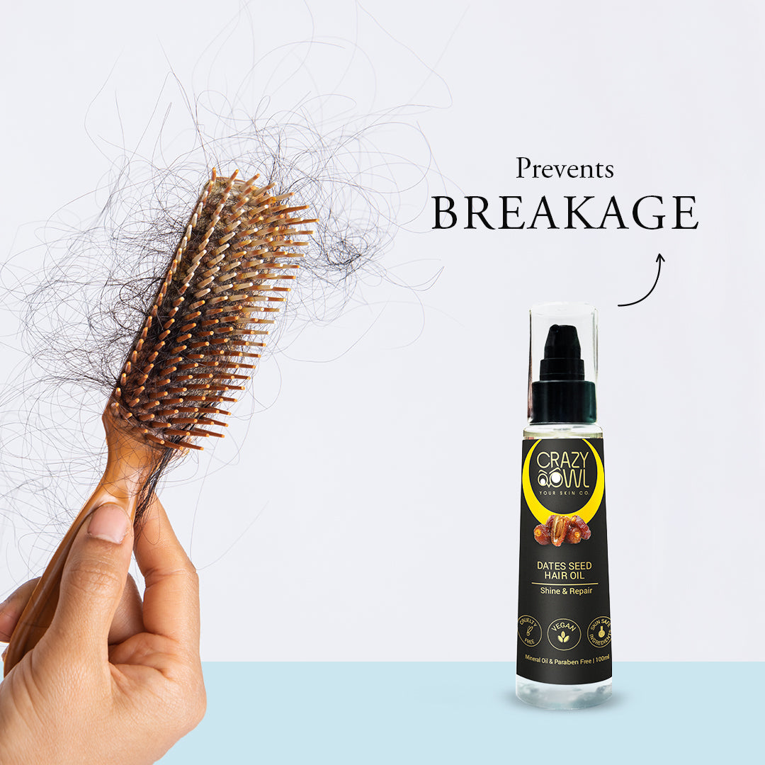 Buy Dates Seed Hair Oil for Ultimate Repair and Shine – Crazy Owl ...