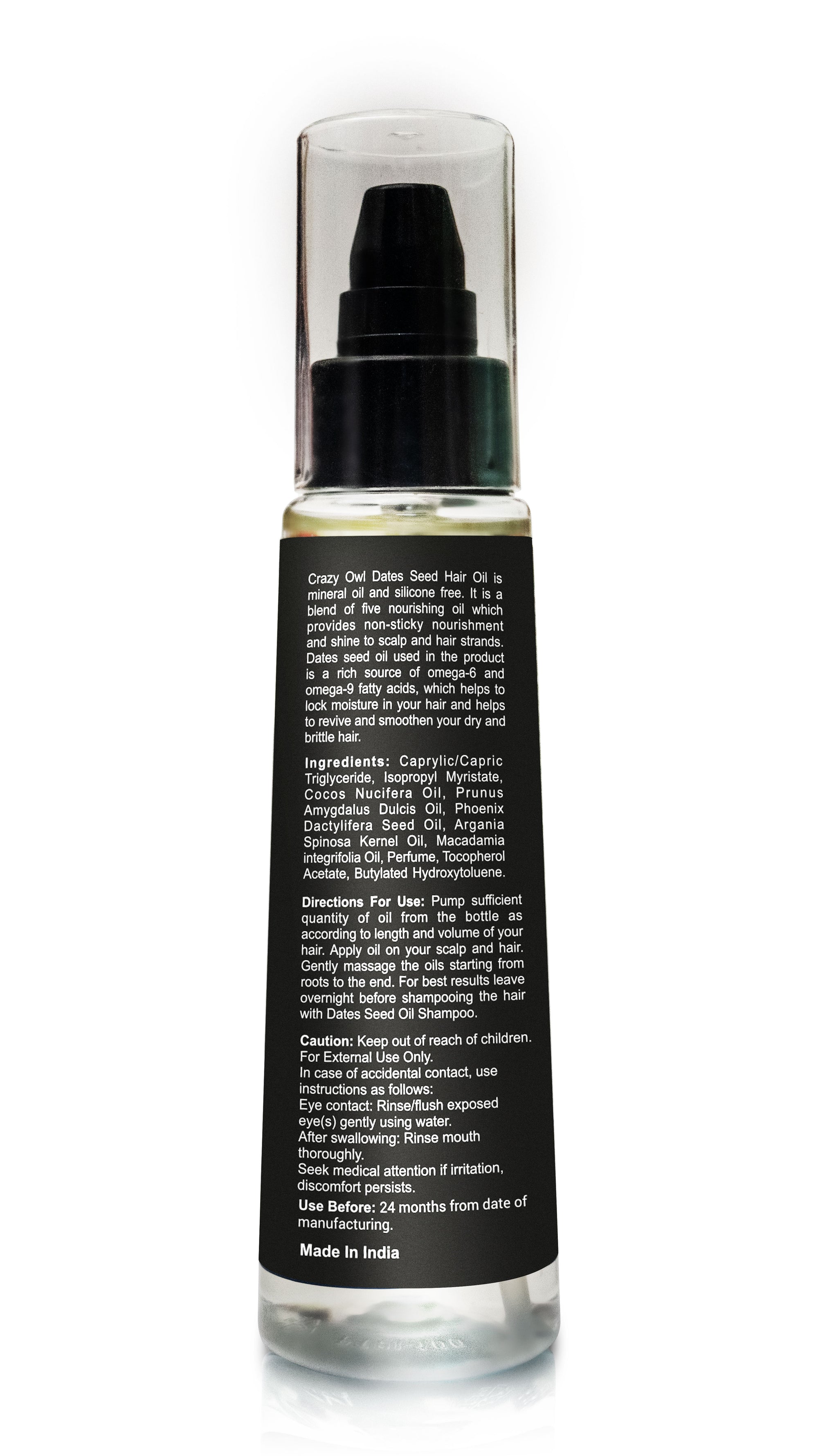 Buy Dates Seed Hair Oil for Ultimate Repair and Shine – Crazy Owl ...